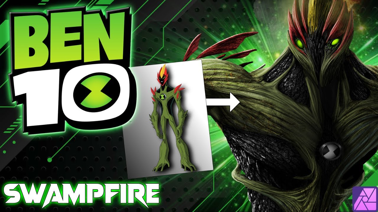 Re-Making Ben 10 Aliens Realistic - SWAMPFIRE - Timelapse - YouTube