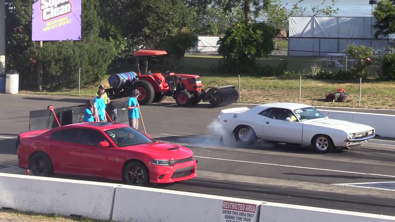 Drag Racing. Hellcat,Demon,Shelby,ZL1,Dodge Charger. - YouTube