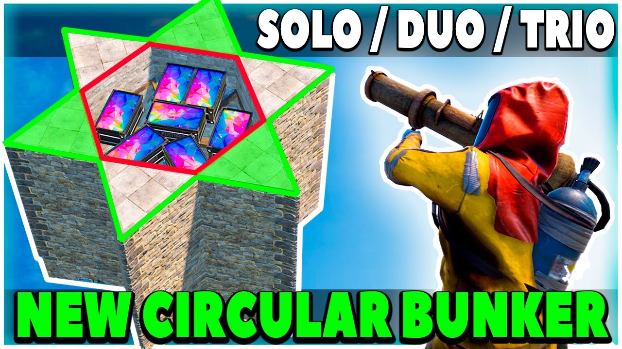 ''THE MOST COMFORTABLE'' - RUST BUNKER BASE DESIGN (SOLO/DUO/TRIO ...