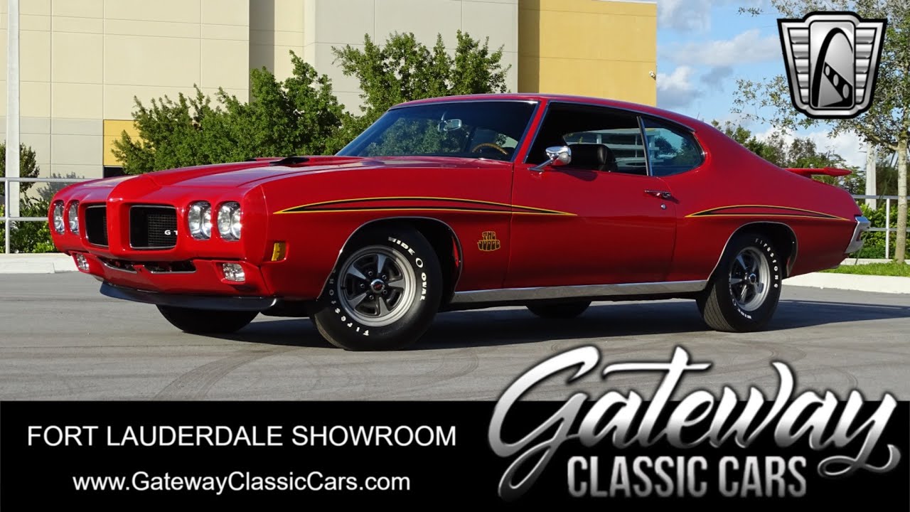 1970 Pontiac GTO Judge - YouTube