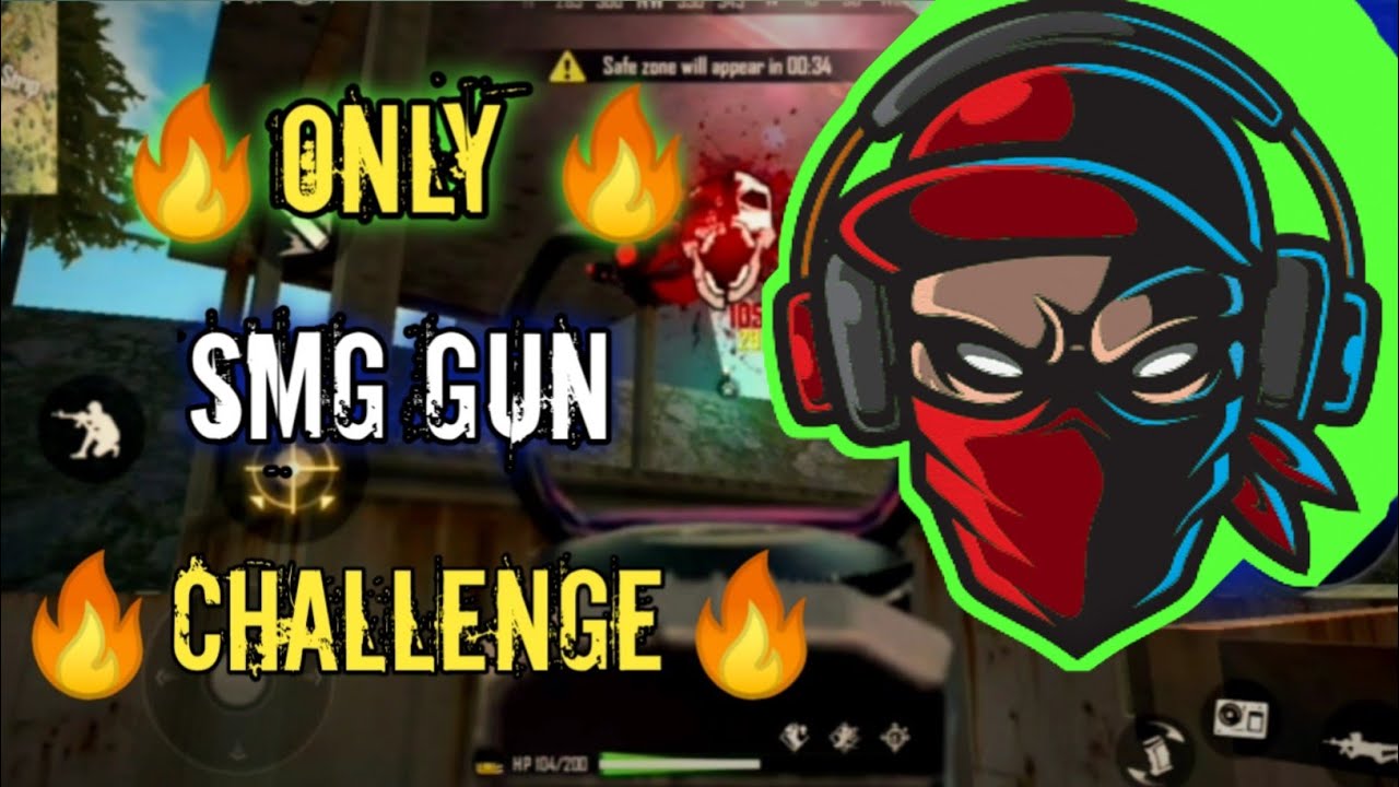 ONLY SMG GUN CHALLENGE🔥🔥GARENA FREEFIRE - YouTube