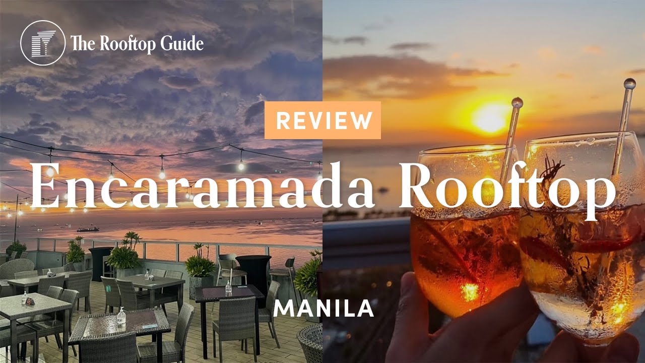 Encaramada Rooftop in Manila - Review - YouTube