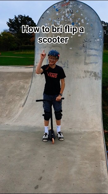 Bri flip tutorial #scooter #briflip #tutorial #trick #fypシ #viral # ...