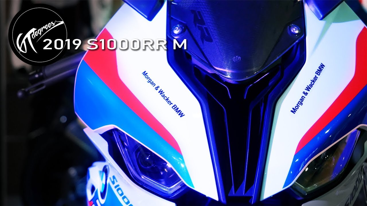 2019 BMW S1000RR M with TT rider Cameron Donald - YouTube