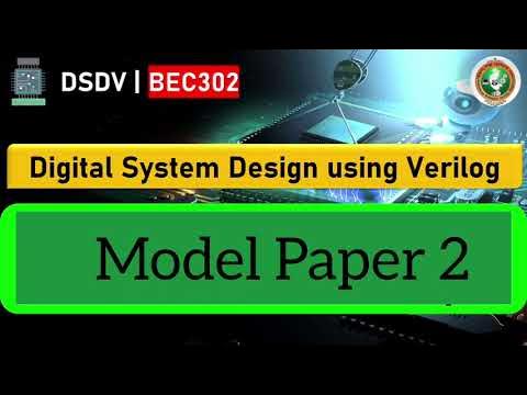DSDV Model Question Paper 2 | BEC302 - YouTube
