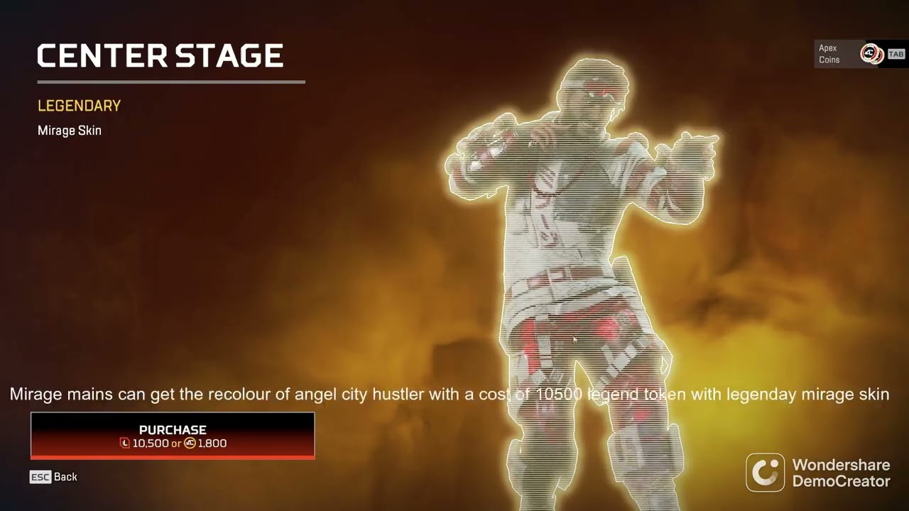 The recolour of octane and mirage skin is back on shop - YouTube