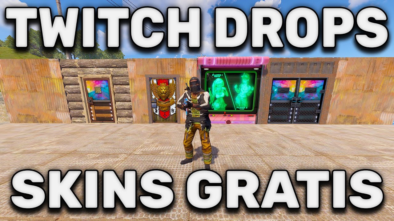 TWITCH DROPS RUST KINGDOMS ENSEÑANDO LAS SKINS ( DROPS GRATIS ) - YouTube