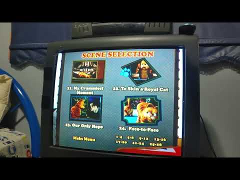 Garfield: A Tale of Two Kitties 2006 DVD Menu Walkthrough