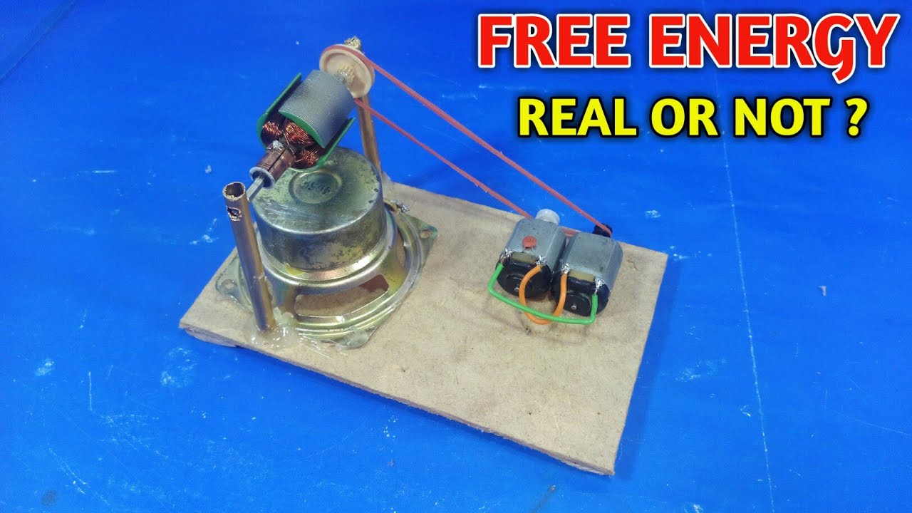 Free energy fake | DC Motors Free energy is real or fake | how to make ...