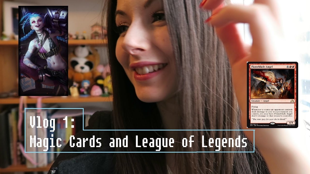Vlog 1 - Magic Cards and League of Legends - YouTube