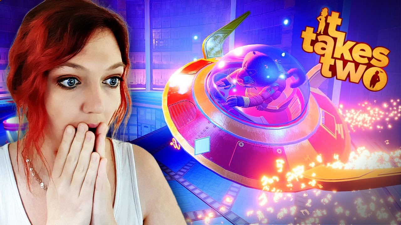 LIFT OFF FOR MOON BABOON! BOSS FIGHT! Shock-Bug Plays It Takes Two Part ...