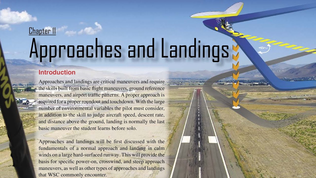 Chapter 11 Approaches and Landings | Weight-Shift Control Aircraft ...