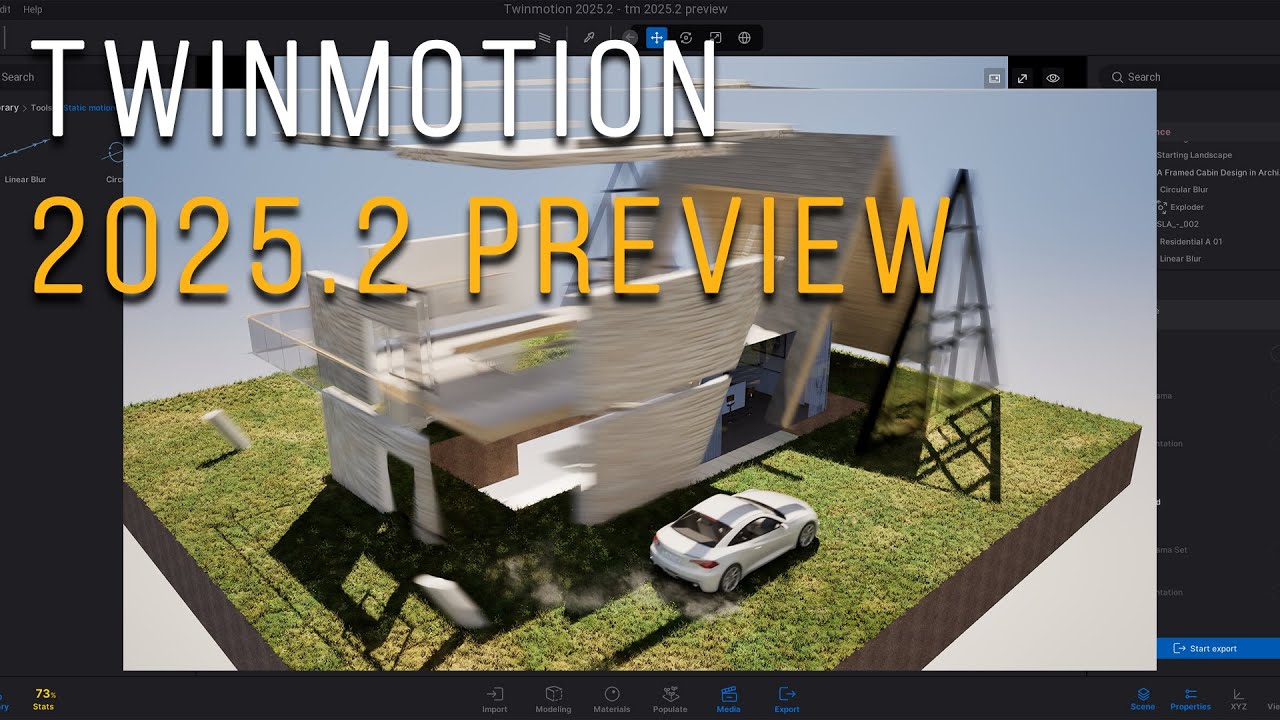 Twinmotion 2025.2 Preview - YouTube