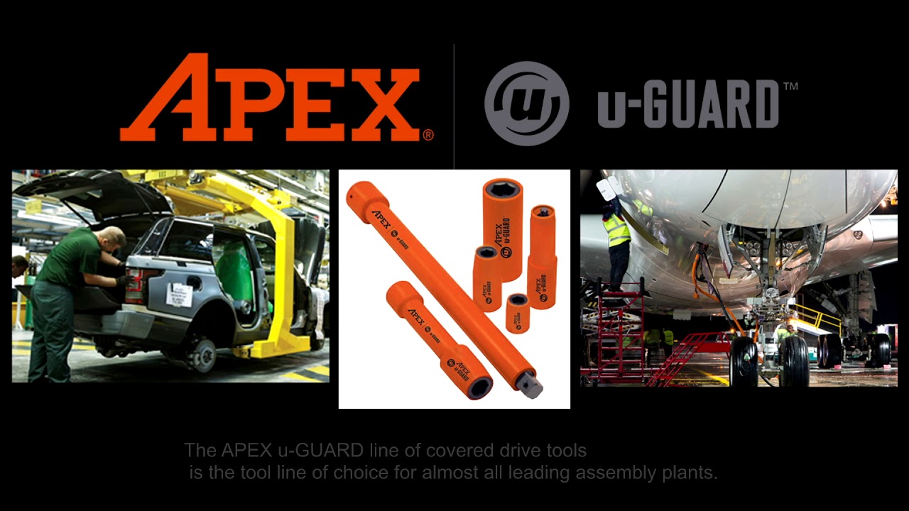 Apex® u-Guard™ - Premium Safety and Anti-Mar Fastener Drive Tools - YouTube