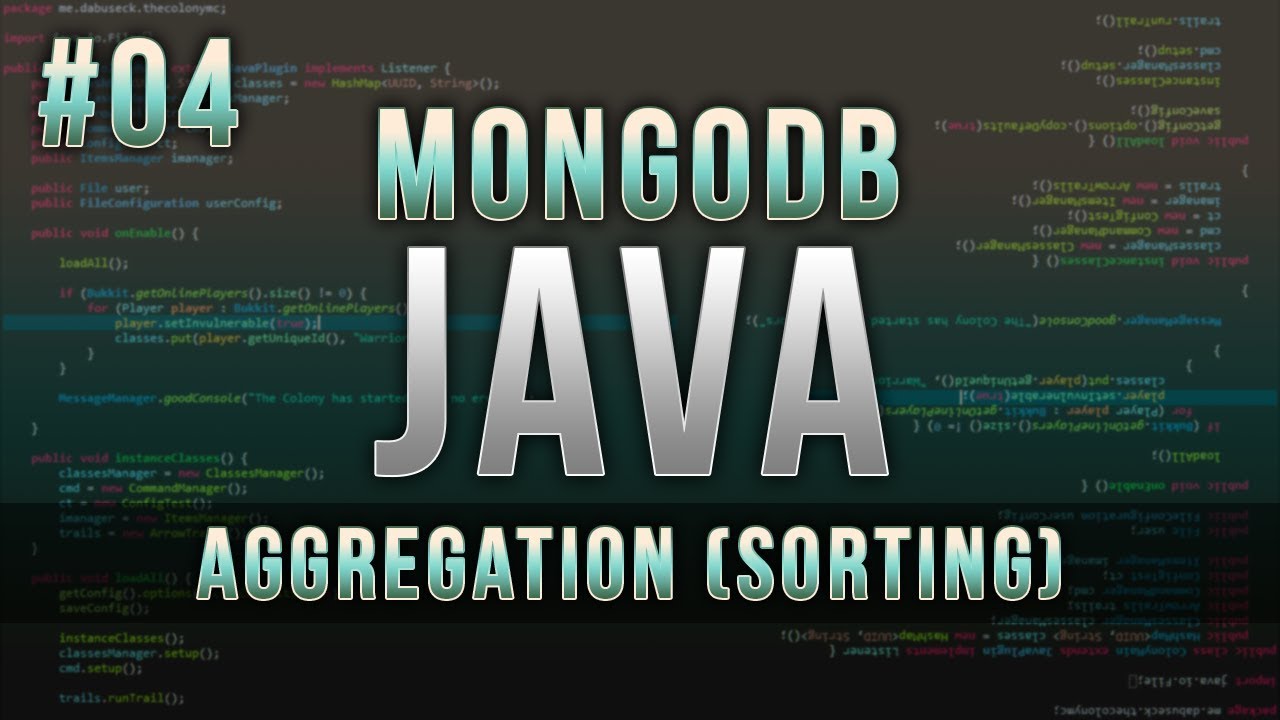 MongoDB (Java) - Aggregates - Episode 4 - YouTube