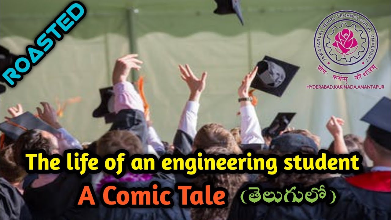 The life of an engineering student |A comic tale| jntu colleges | jntu ...
