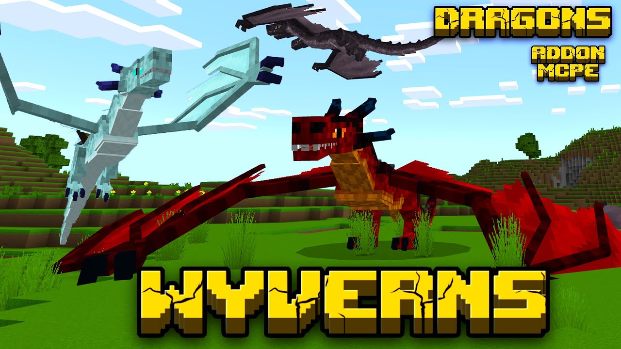 Add Mythical Wyverns to Minecraft with the System Wyverns Mod! 🐲 - YouTube