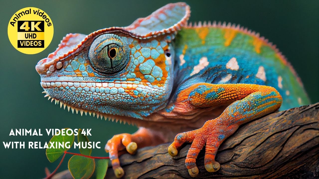 ultra hd 4k videos animals | animal screensaver with music - YouTube