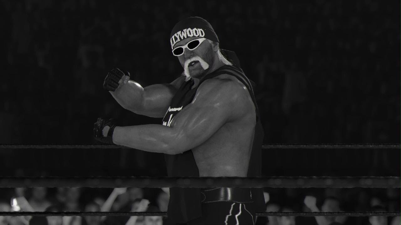 Booker T vs. Hollywood Hulk Hogan WCW World Heavyweight Championship ...
