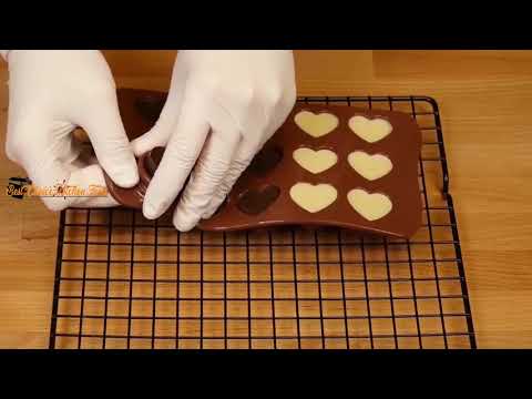 Silicone Chocolate Molds - Allows You To Design Heart Shaped Chocolates In Home