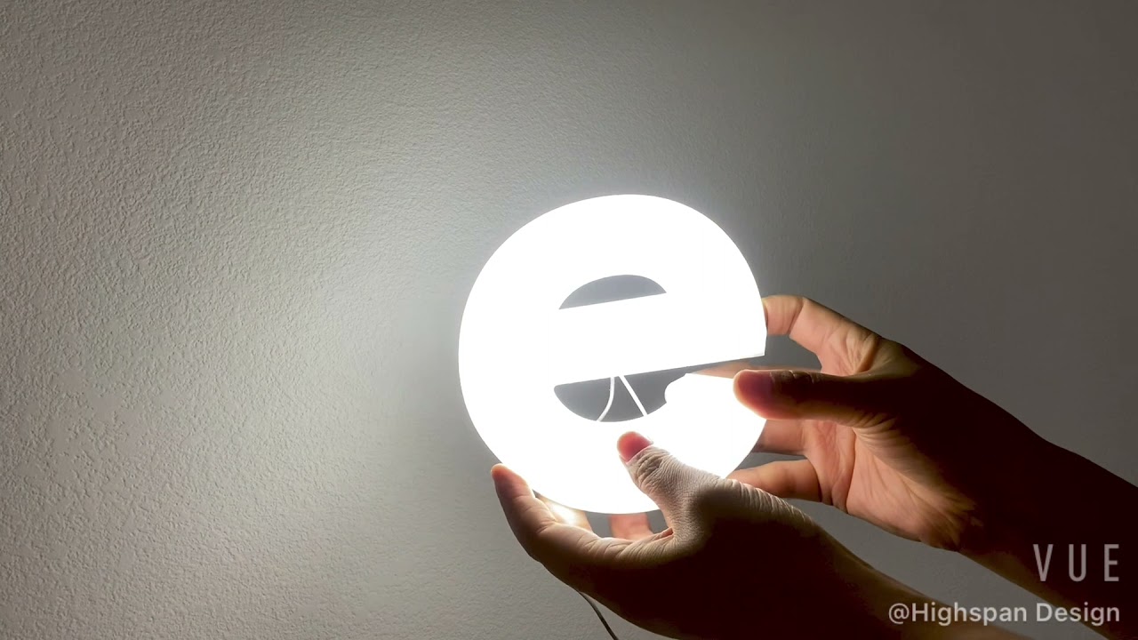 Full lit led letter for channel letter signs - YouTube