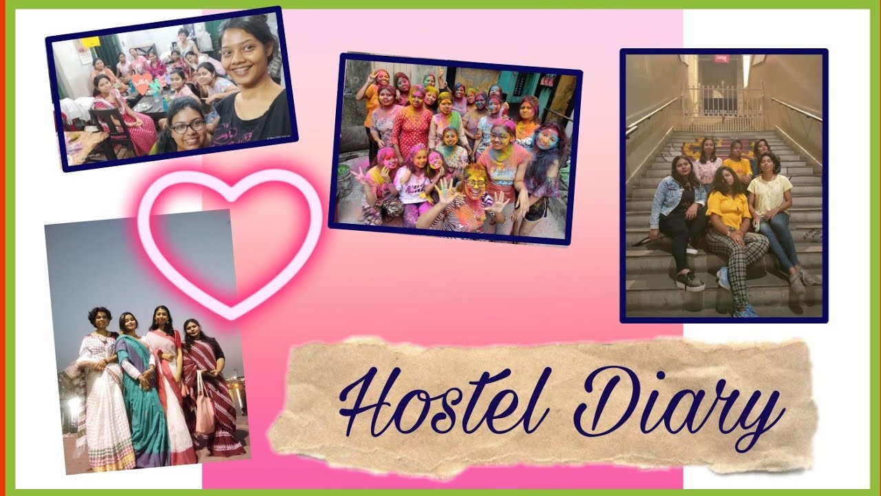 Hostel Diary ️👭 - YouTube