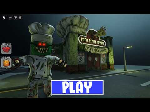 Escape Papa Pizza's Pizzeria! | New Skin | New Character Unlocked | 18 Items Unlocked Full Gameplay