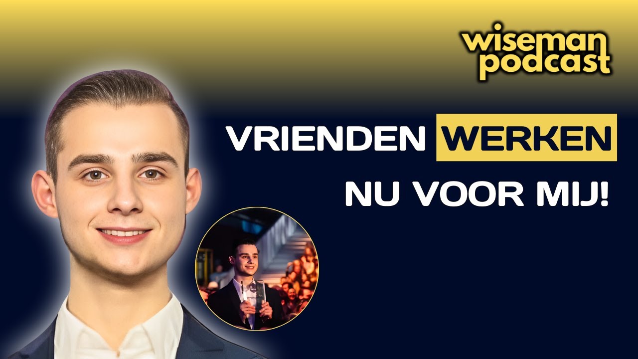 #41 Milan Ossen: De jongste award winnende ondernemer van Nederland ...
