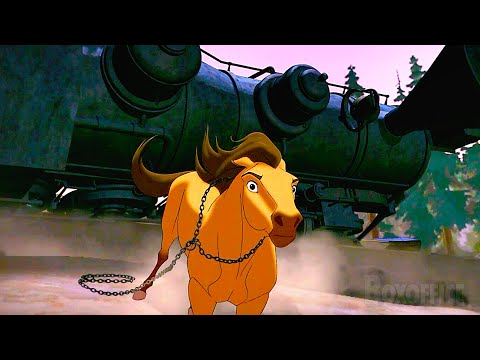 Spirit brise ses chaînes ! | Spirit: L'étalon des plaines | Extrait VF