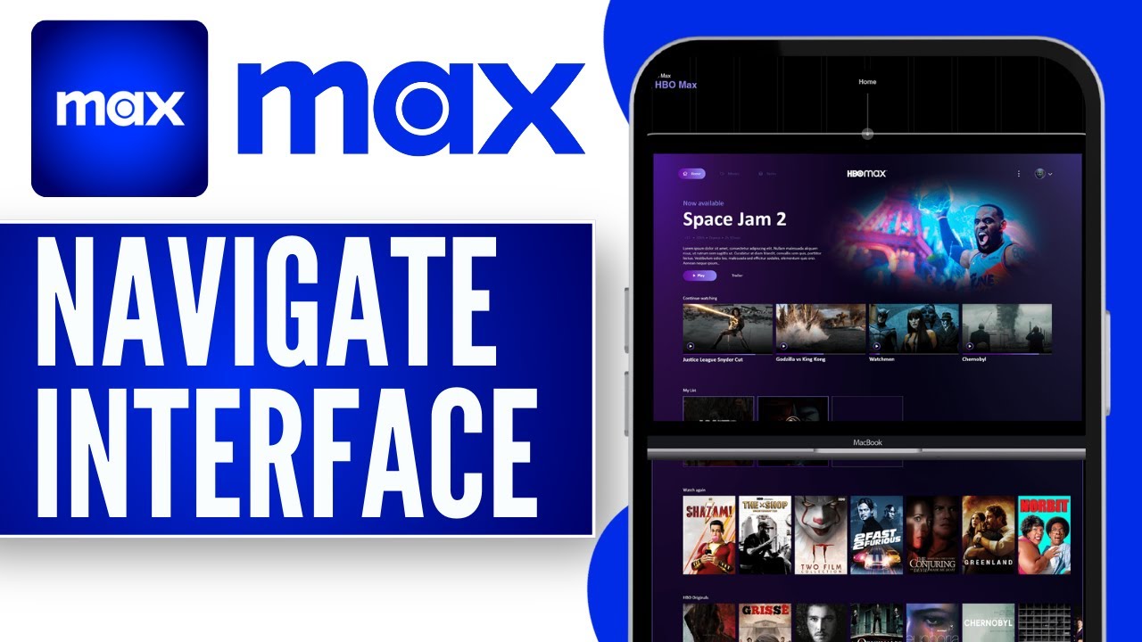 How to Navigate the Max Interface (2024) | HBO Max User Interface - YouTube