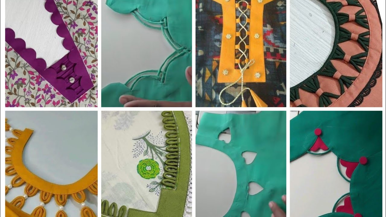 different types of Kurti Neck design/different neck designs for ...