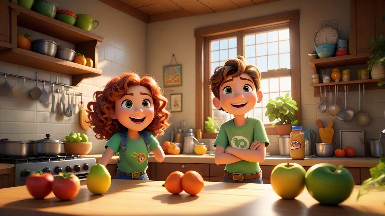 Let’s Make a Snack Together | Fun Cooking Song for Kids | Easy Rhyme ...