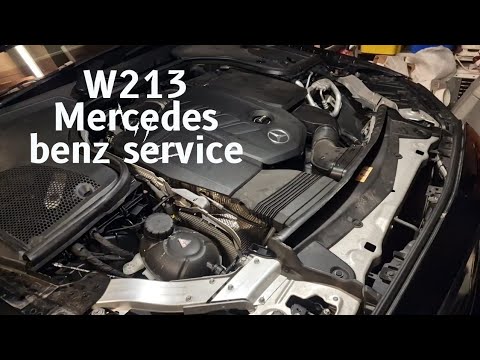 2017 Mercedes-Benz E-Class W 213 2 L Diesel Service - YouTube