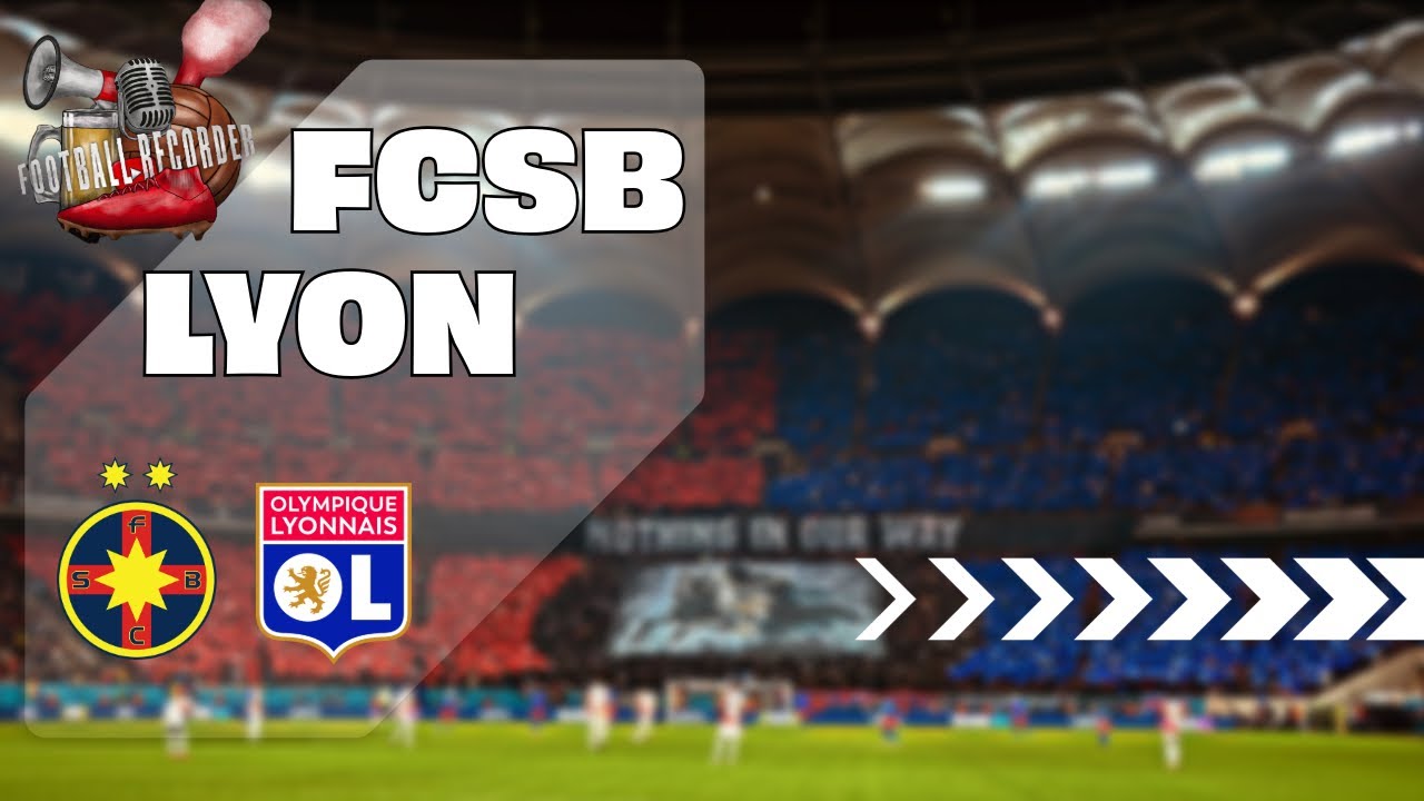 COREGRAFIE SPECTACULOASA FCSB - LYON VAZUTĂ DE LA NIVELUL GAZONULUI ...