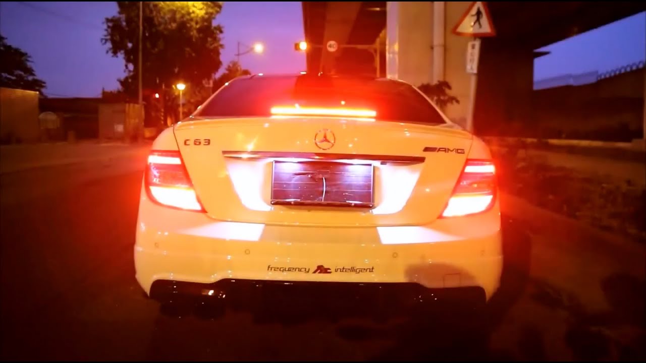 LOUD Mercedes-Benz C63 AMG w/ Fi Exhaust! - YouTube