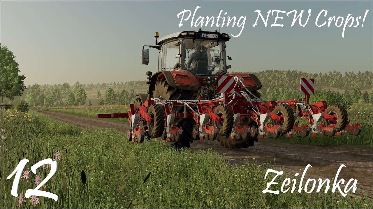 Zielonka - All the New Crops! - E12- Farming Simulator 22 - FS22 - YouTube