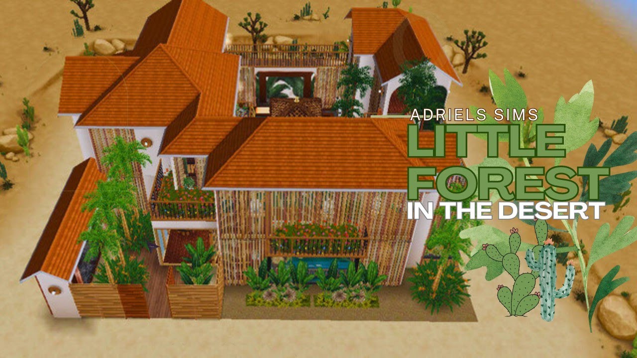 Sims Freeplay | Relaxing Forest Villa In The Desert | Tour & Live Build ...