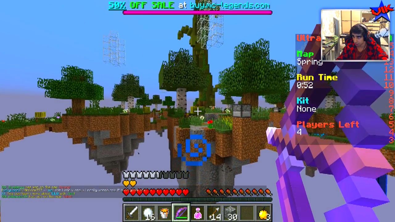 Minecraft ULTRA SKY WARS #2 with Vikkstar (Minecraft Sky Wars PVP ...