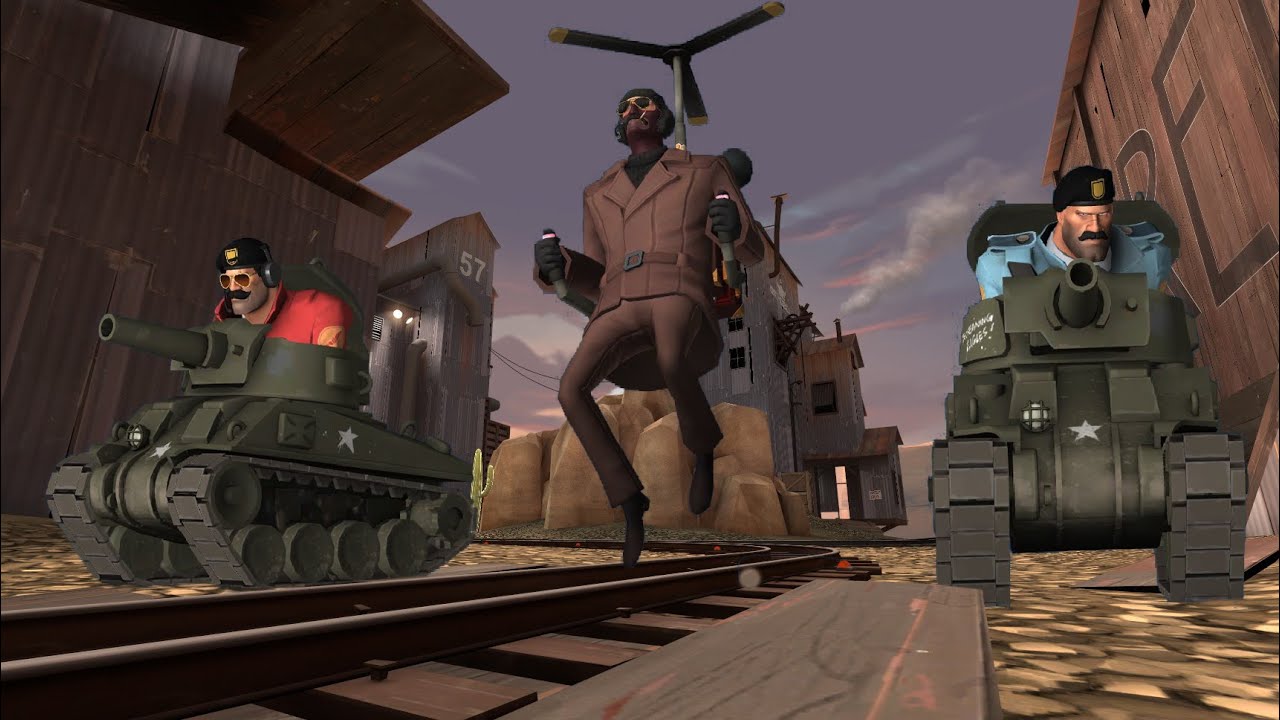 TF2 - The Travel Agent taunt goes so hard, feel free to screenshot ...