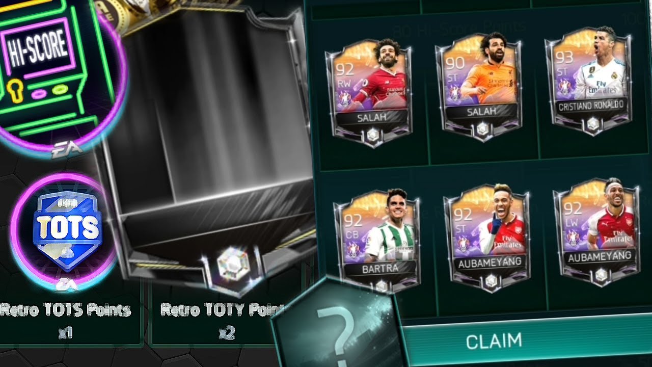 GUARANTEED POTM PACK + 10X RETRO STARS PACK OPENING ! | FIFA Mobile ...
