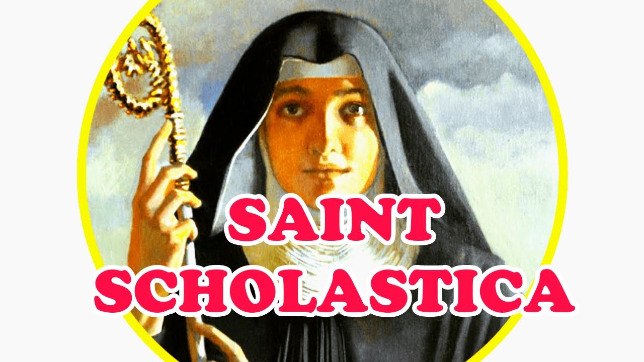 SAINT SCHOLASTICA Biography 🙏 1st Catholic NUN and Twin Sister of St ...