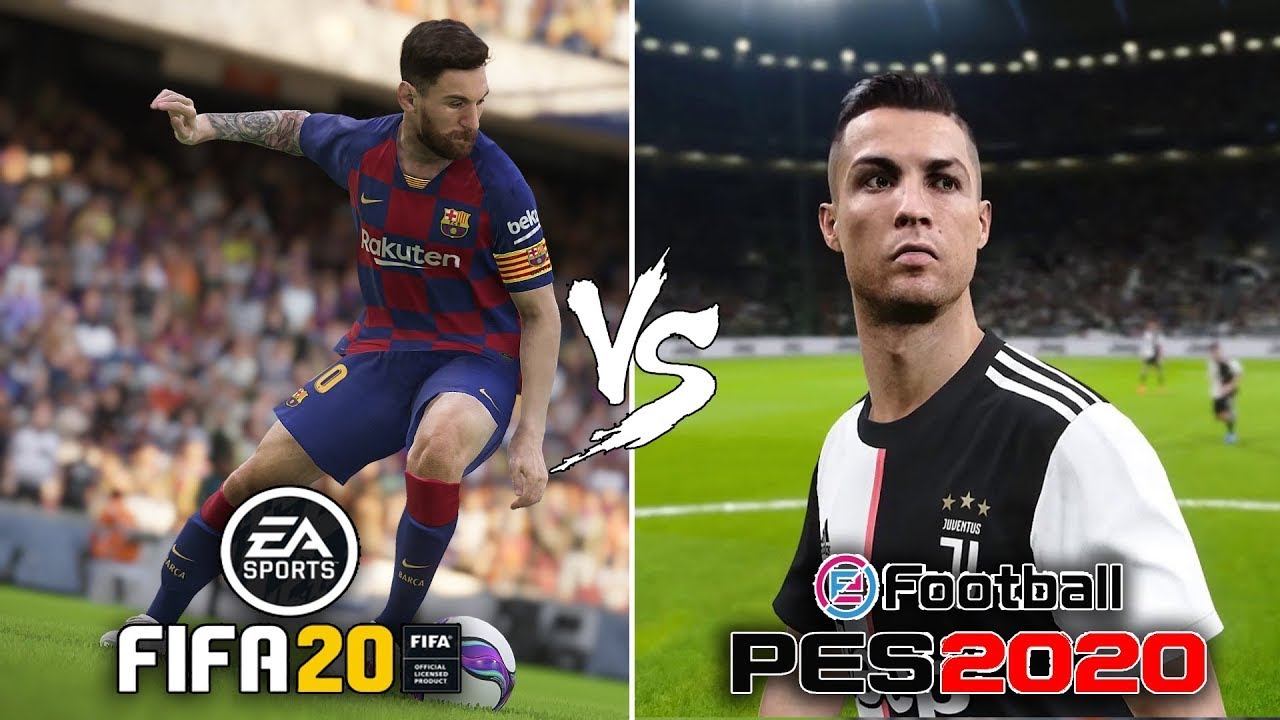 مقارنة بين بيس 2020 و فيفا 2020 | PES 2020 VS FIFA 2020 | ابرز تغييرات ...
