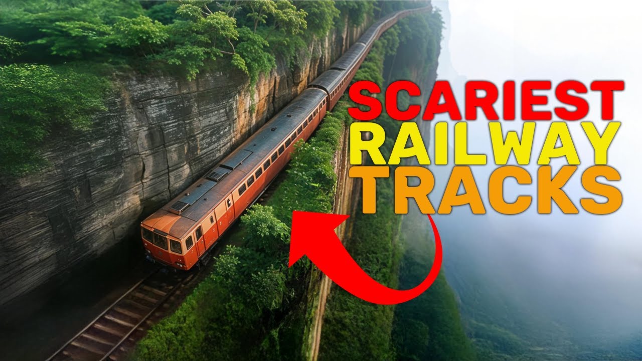 5 Most Dangerous Railway Tracks In The World - YouTube
