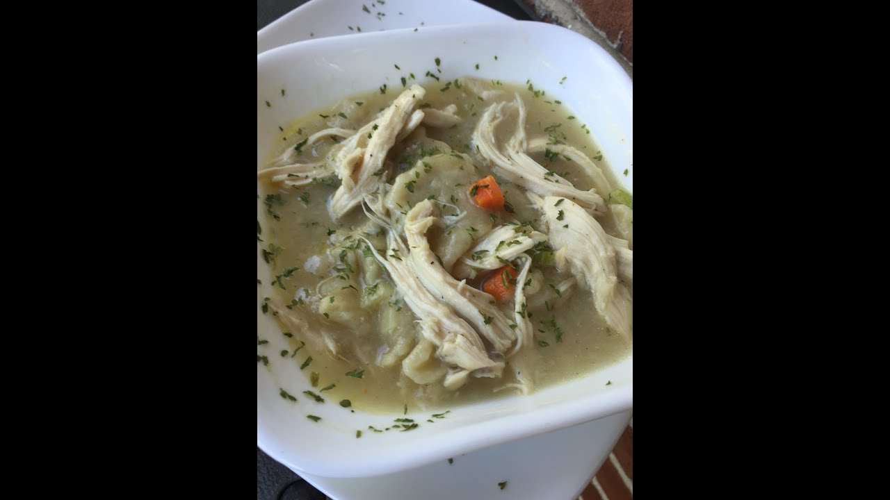 Chicken and Dumplings, How to Make Chicken and Slicks, Appalachian ...