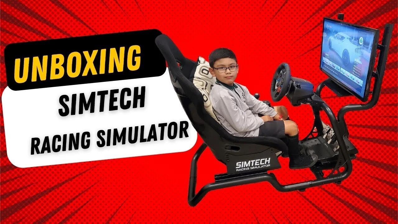 Unboxing Simtech Racing Simulator - YouTube