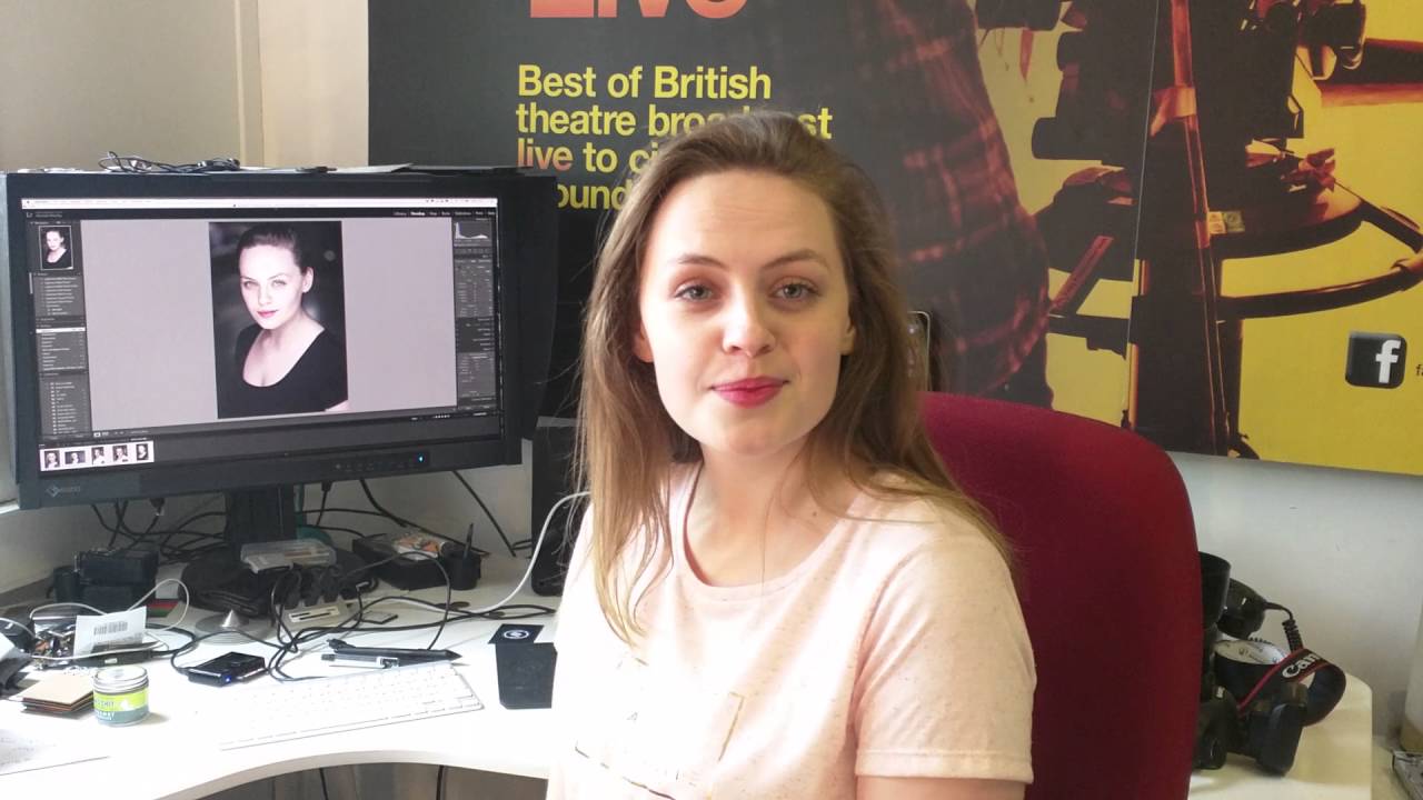 Actress Ali Burton on her 'The Pro' Headshot shoot - YouTube