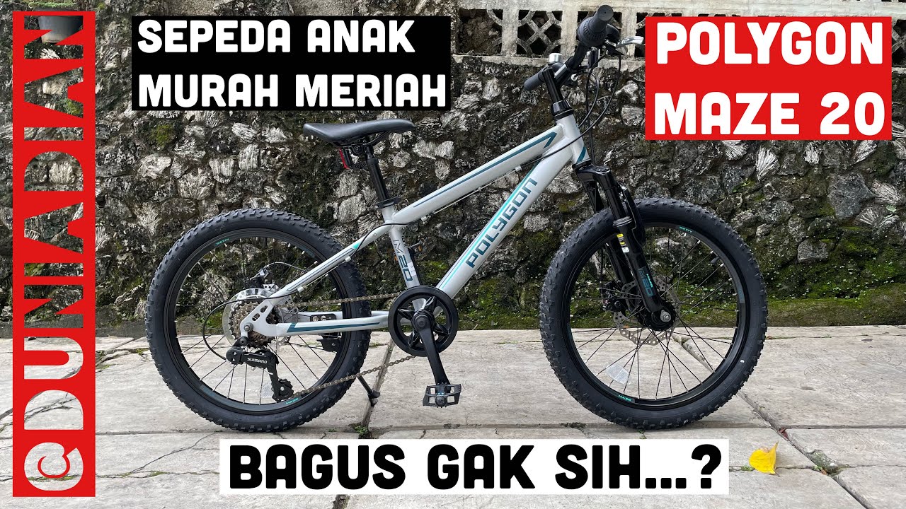 Review Sepeda Anak Polygon Maze 20 | duniadianSEPEDAHAN #59 - YouTube
