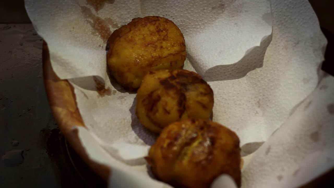 Marranitas de plátano maduro - YouTube