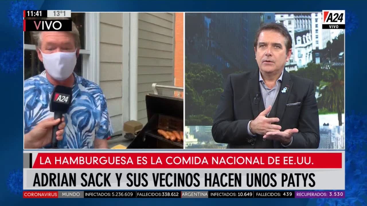 Vivo El Sabado , A24 , Adrian Sack , Festejando El Memorial Day desde ...