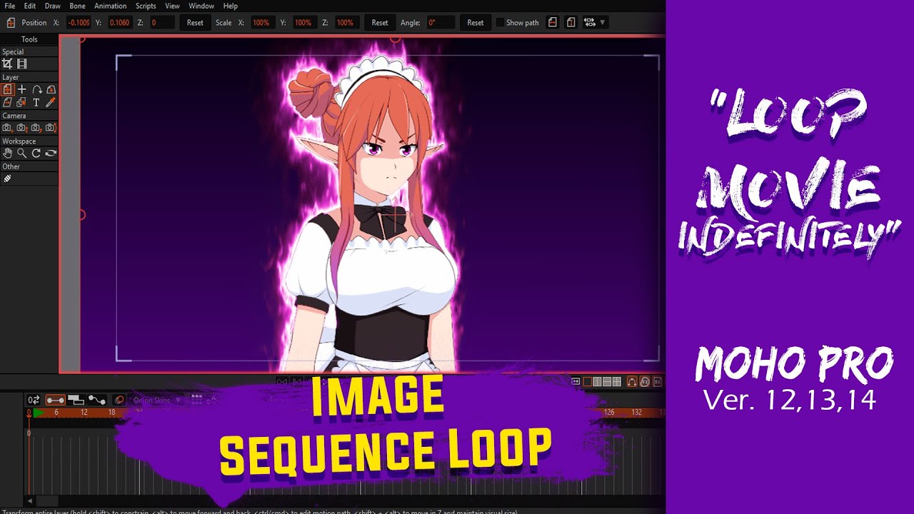 "LOOP MOVIE INDEFINITELY" | MOHO PRO 12/13/14 - YouTube